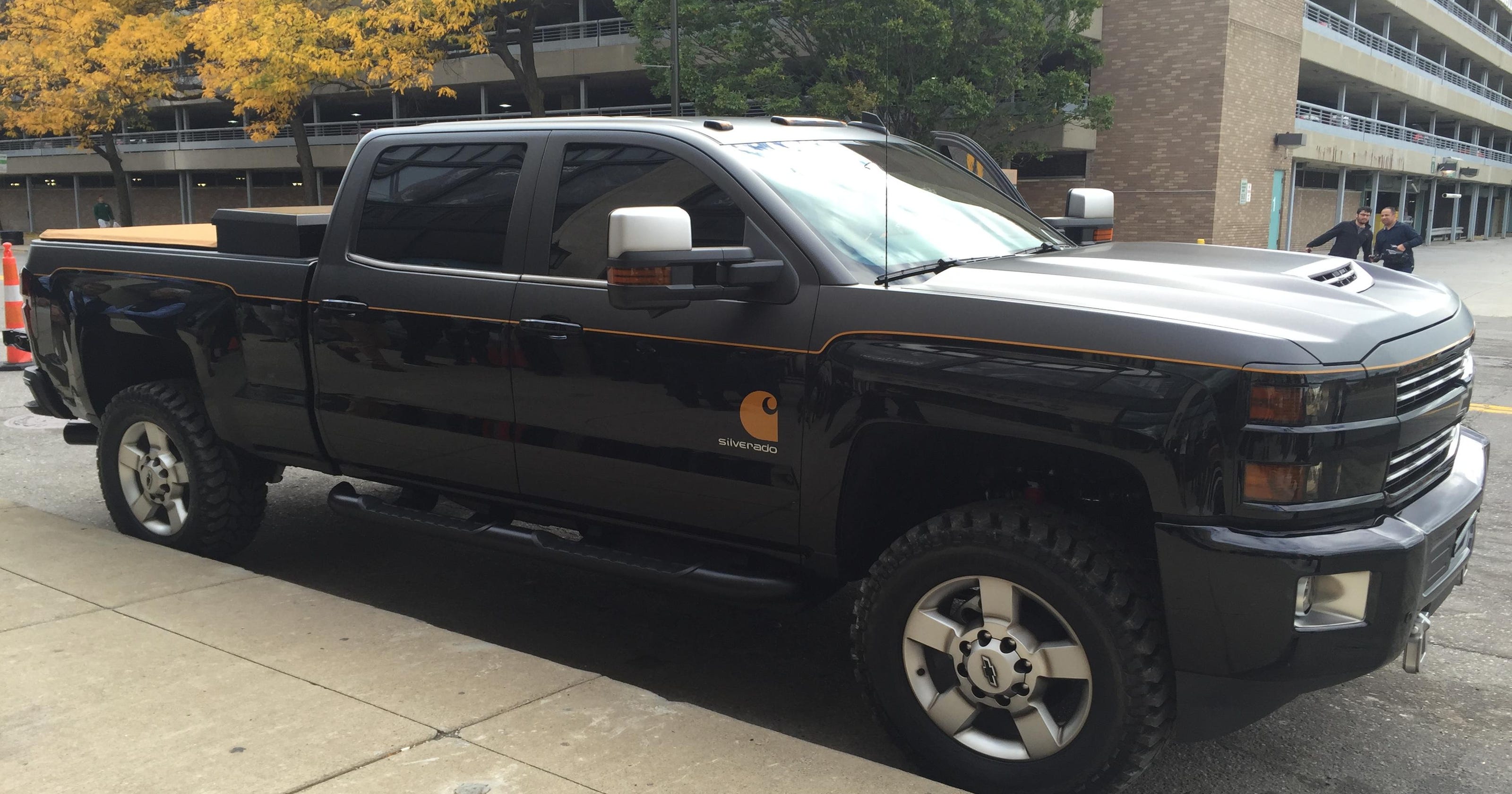 Chevy teams up with Carhartt for Silverado HD concept