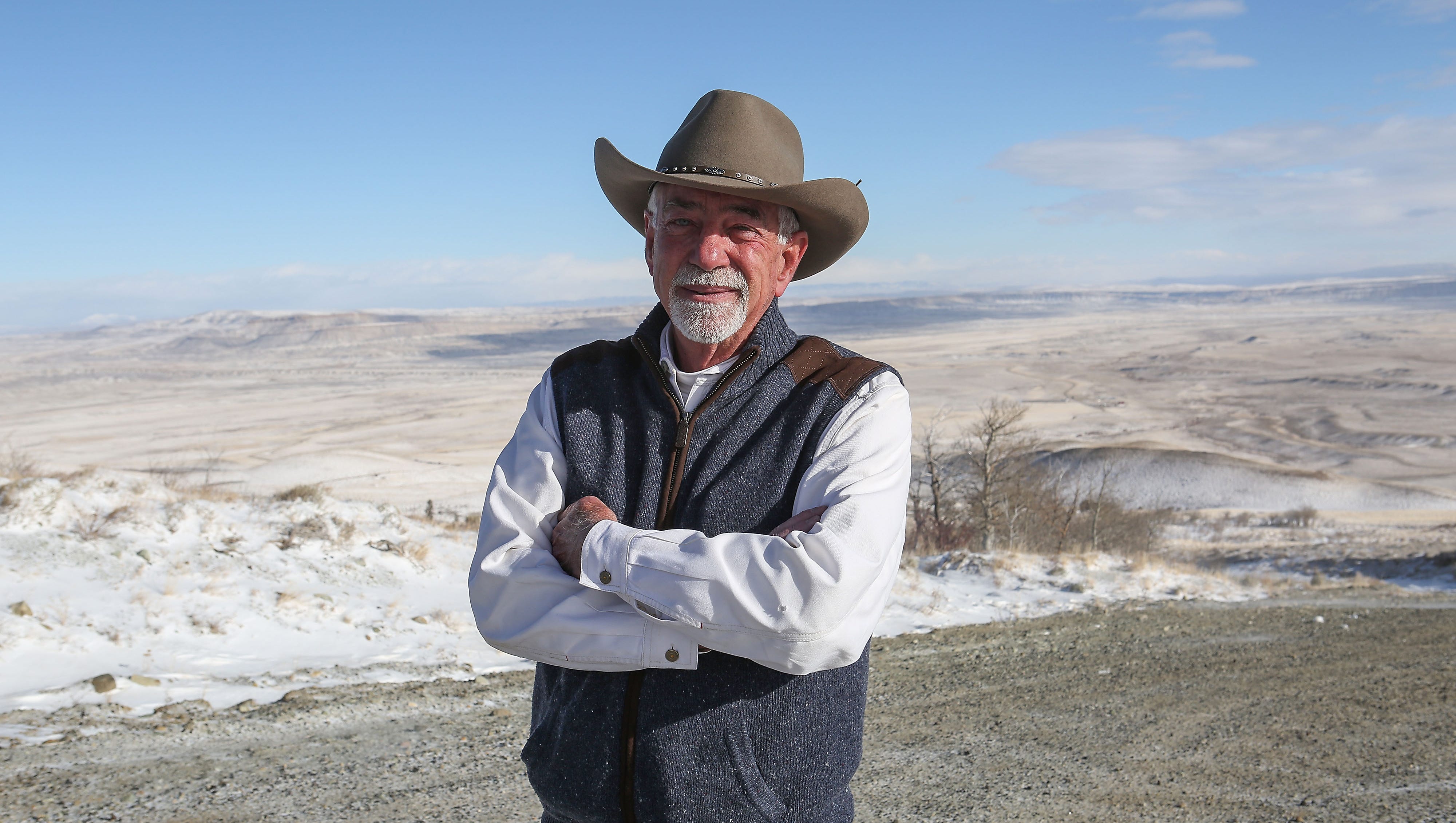 In Wyoming wind, a conservative billionaire sees California's future