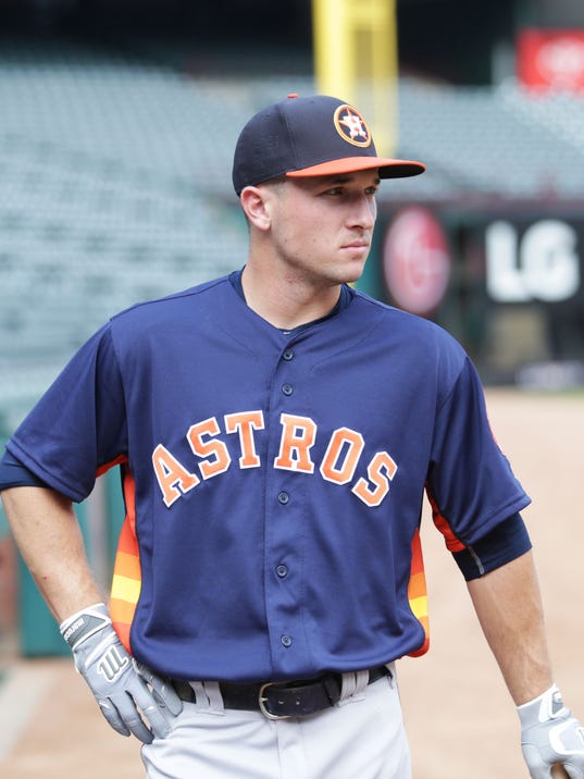 Houston Astros' Alex Bregman is USA TODAY Sports' Minor League Player ...
