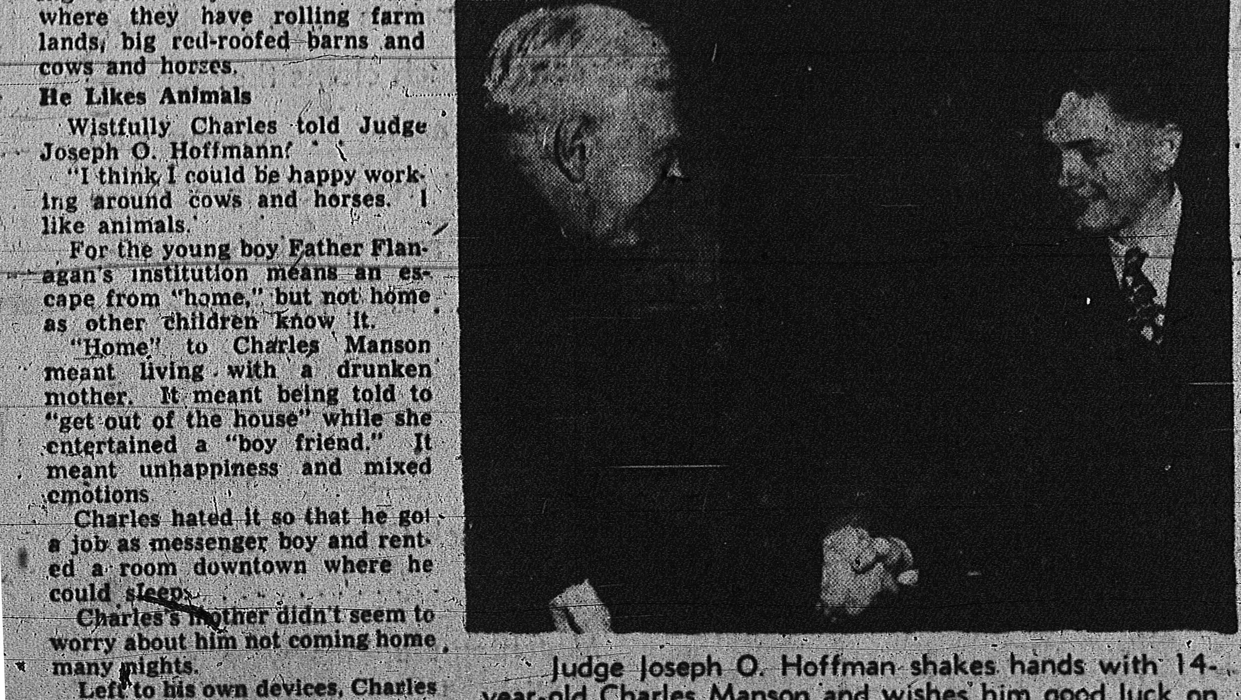 Retro Indy: Charles Manson, mass murderer and cult leader, spent time ...