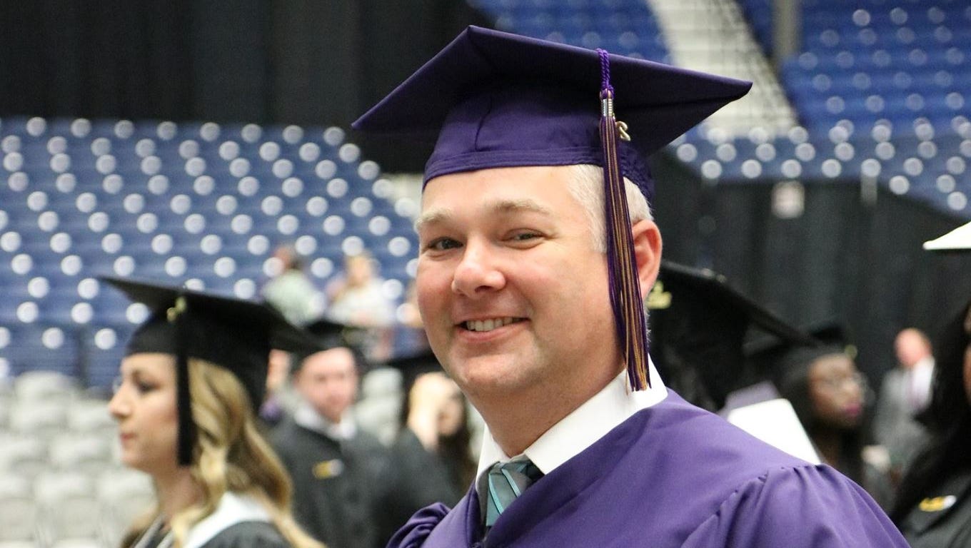 From addiction to graduation: LSUA grad clears some big hurdles