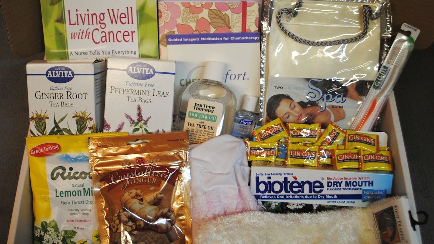 Patient gifts add comfort to present