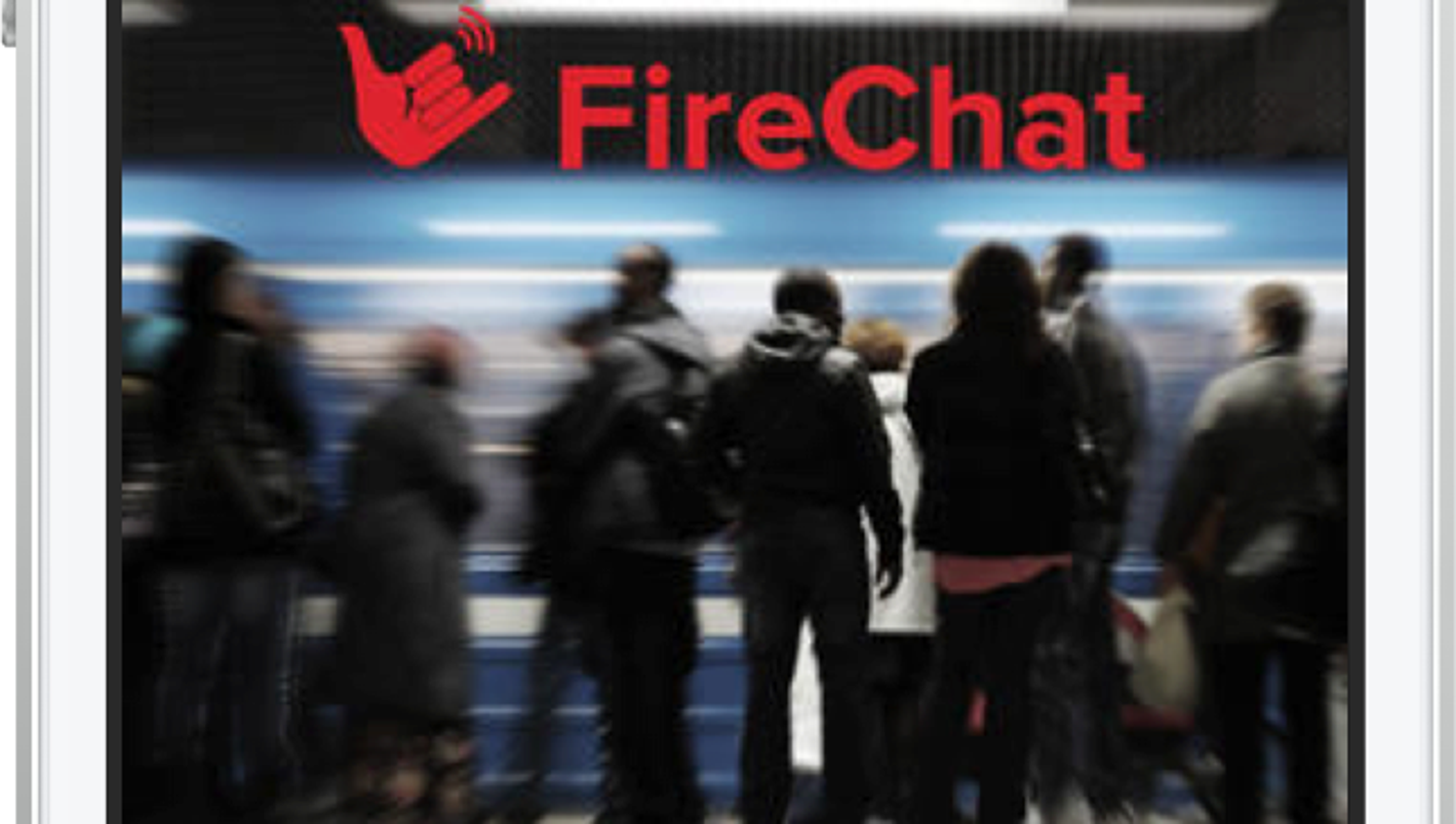 FireChat ignites new way to communicate on phones