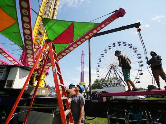 Dutchess County Fair kicks off with new entrance, rides