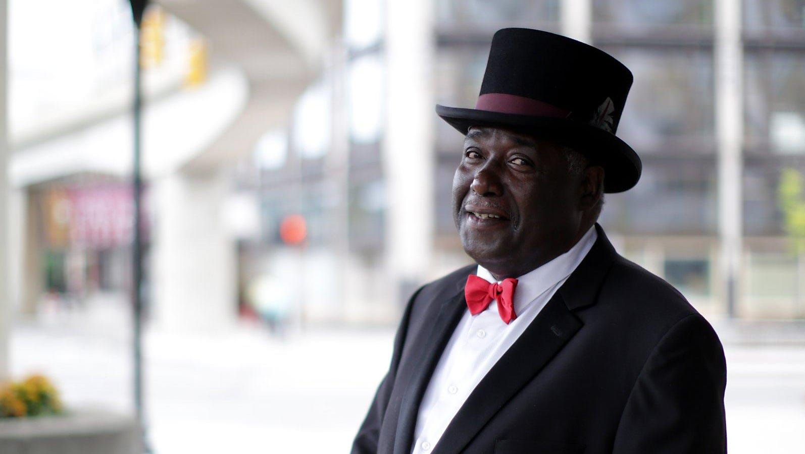 Detroit's beloved doorman: 'I'm back in business'
