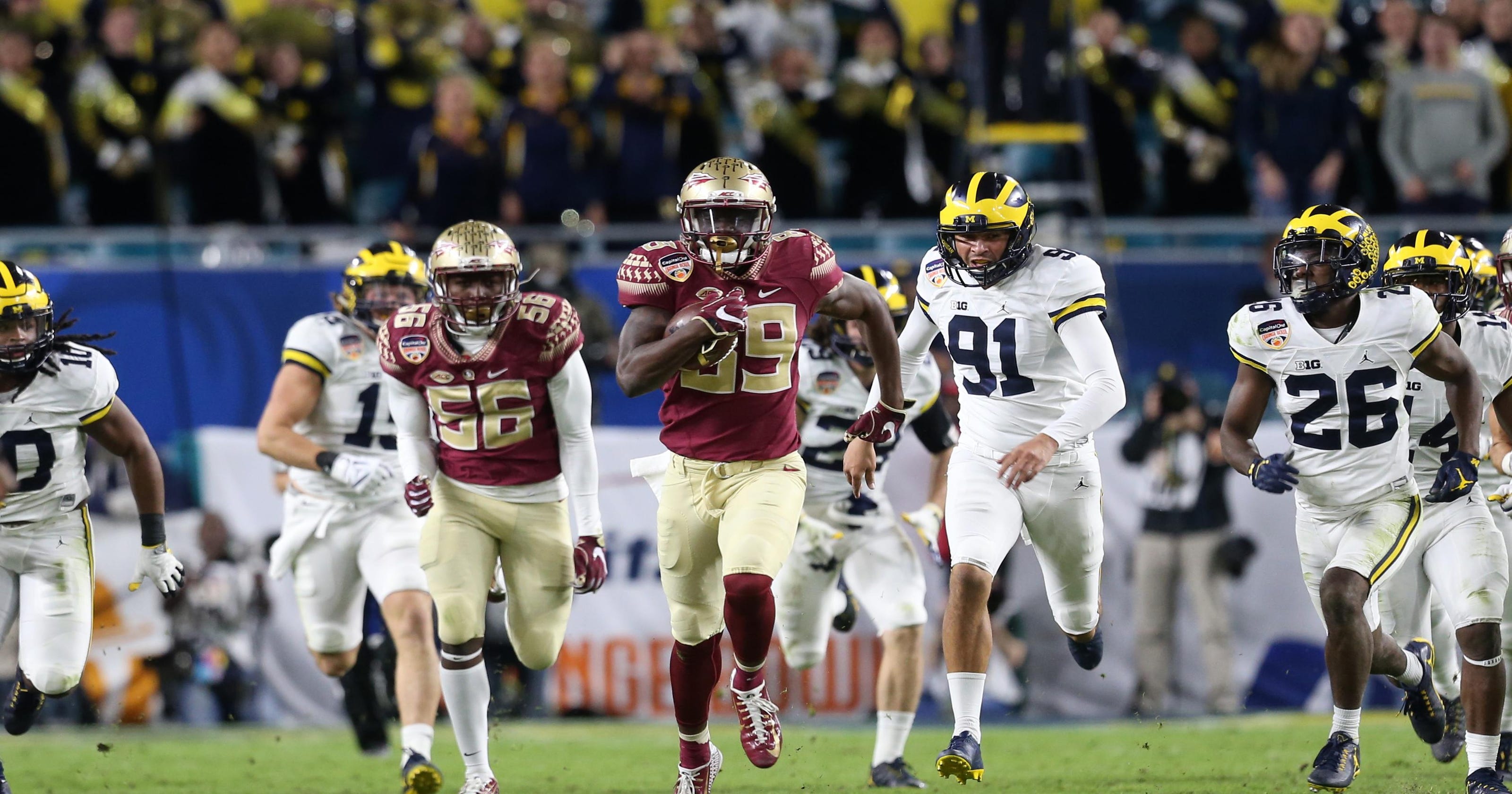 Who does FSU turn to at wide receiver?