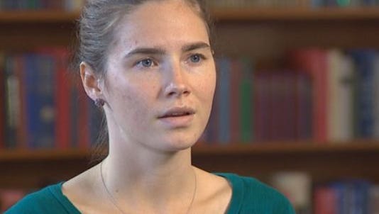 Amanda Knox after her return to the U.S.