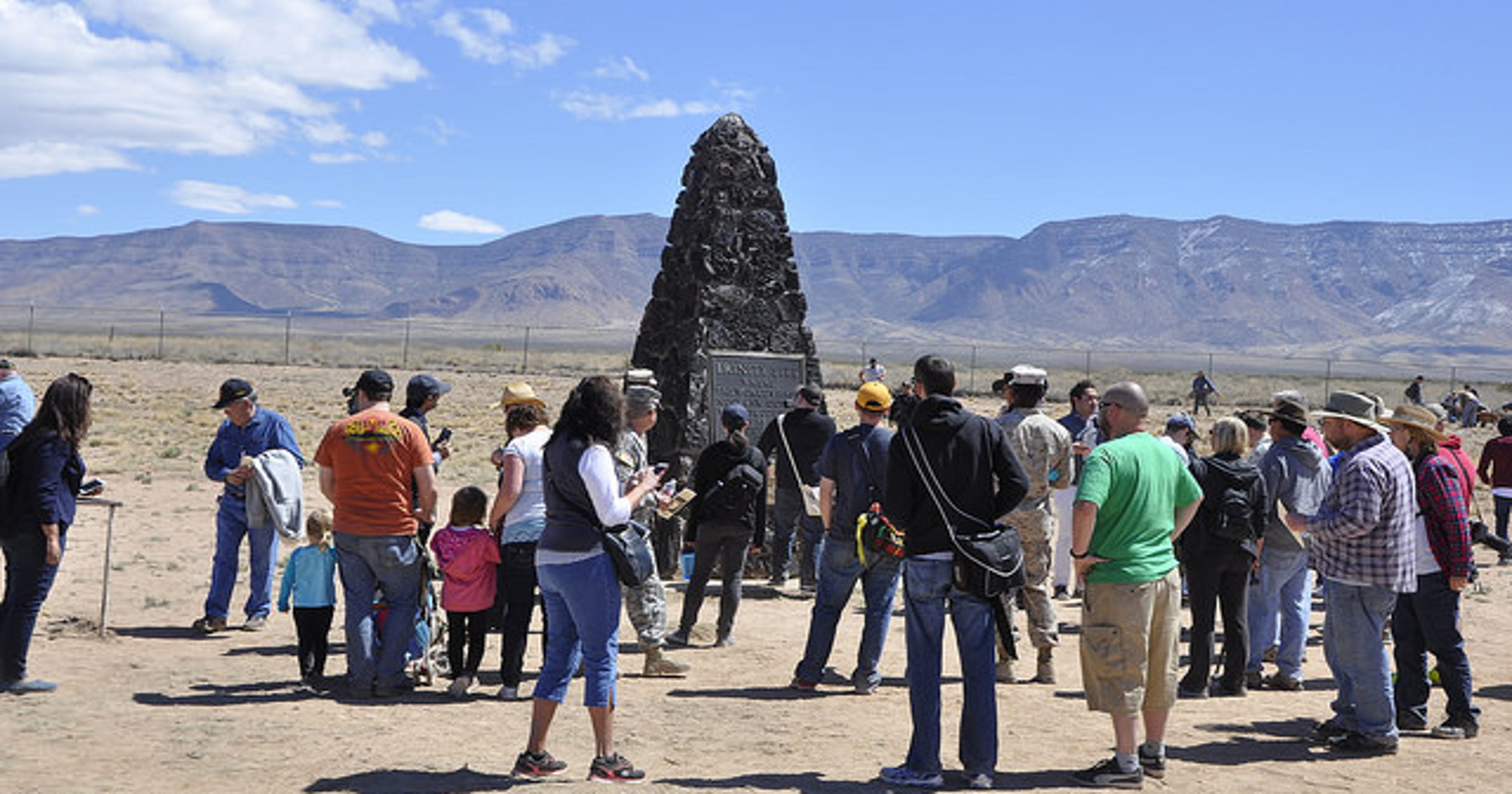 Trinity Site, first atomic bomb test location, open to the public