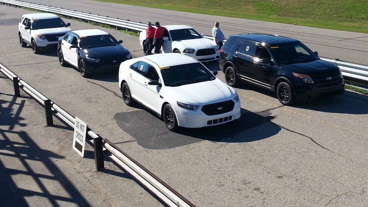 Michigan State Police tests pursuit cars