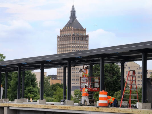 Rochester's new train station to open soon
