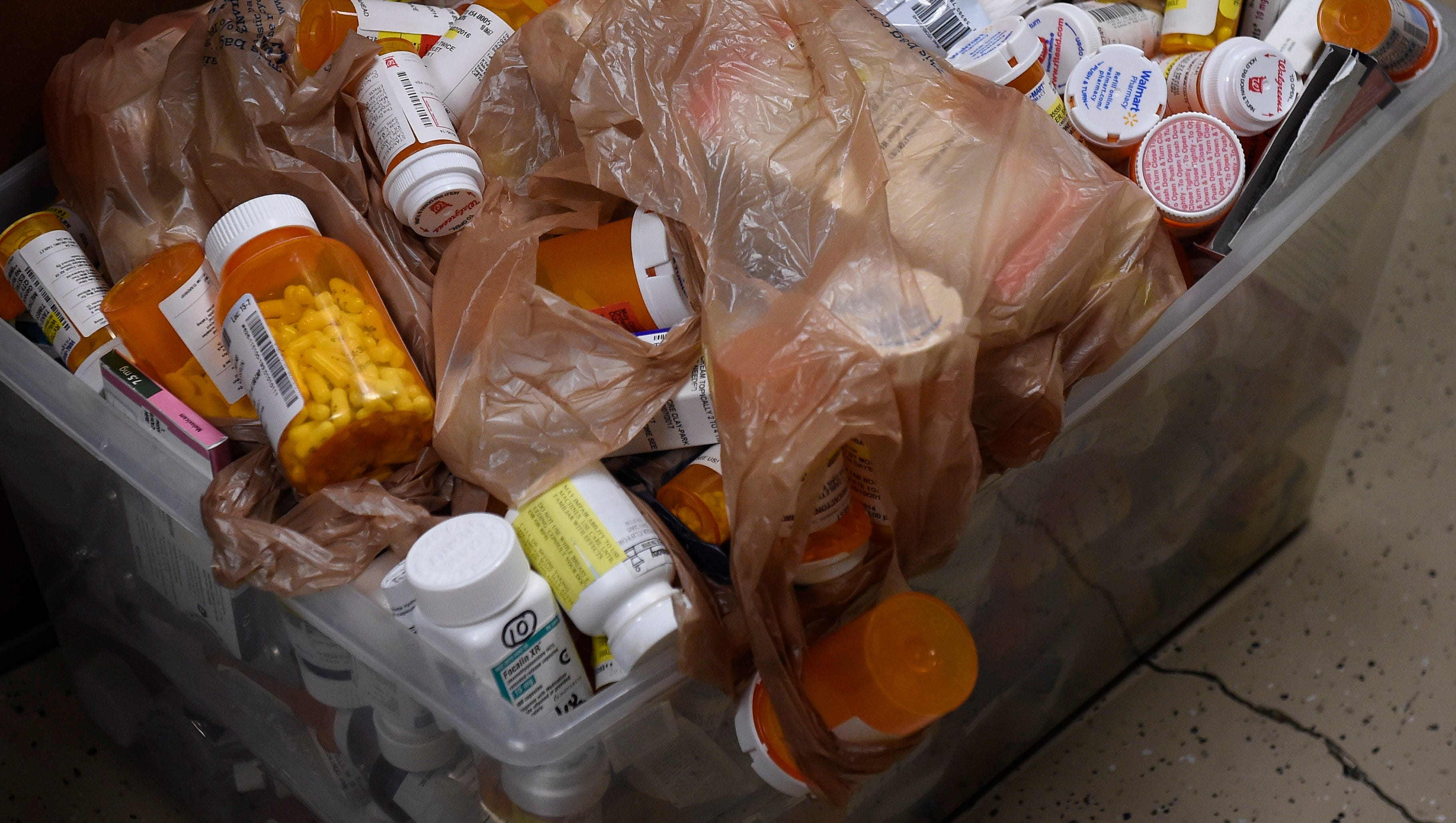 15 tons of pills collected during statewide drug take-back event
