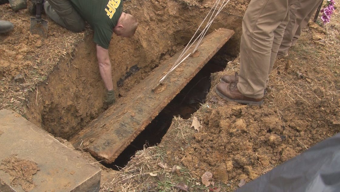 Crews exhume body, hope to solve 17-year-old cold case
