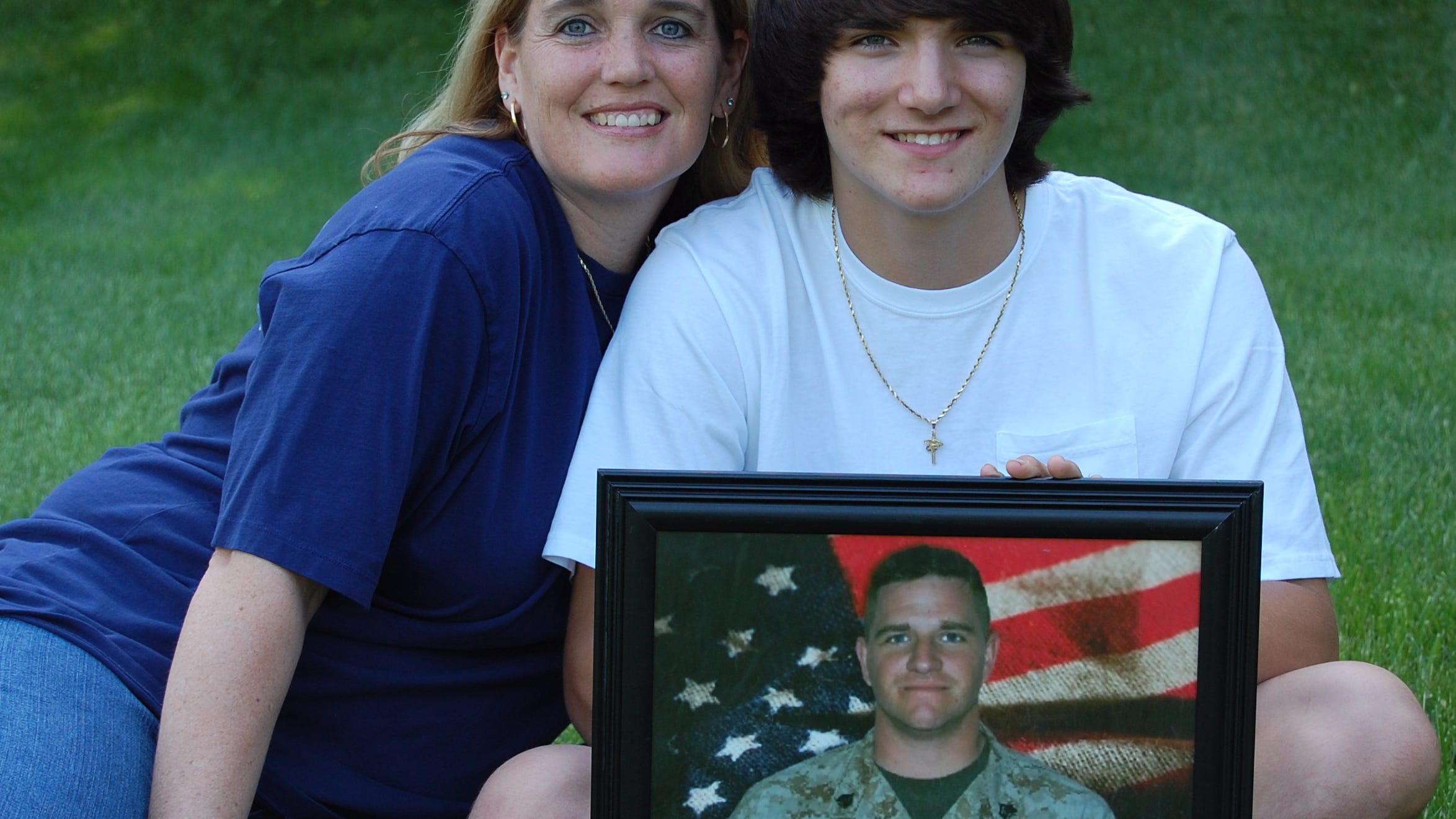 Remembering a hero: A fallen Marine and son