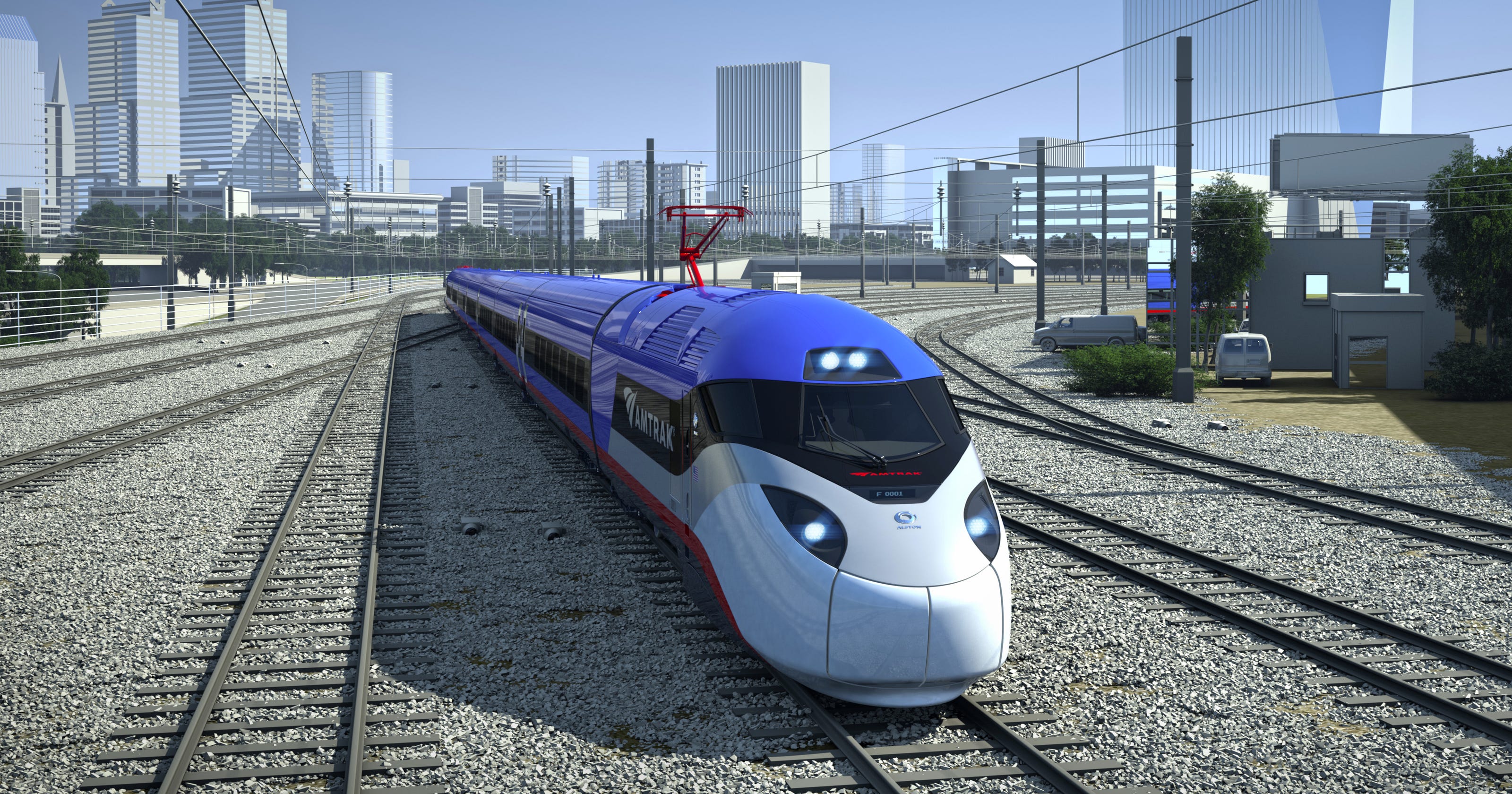 First look: Amtrak's next-generation Acela fleet