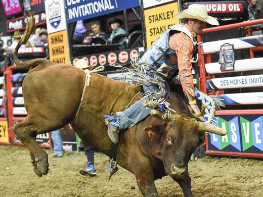 PBR Tour: Professional Bull Riders come to Des Moines