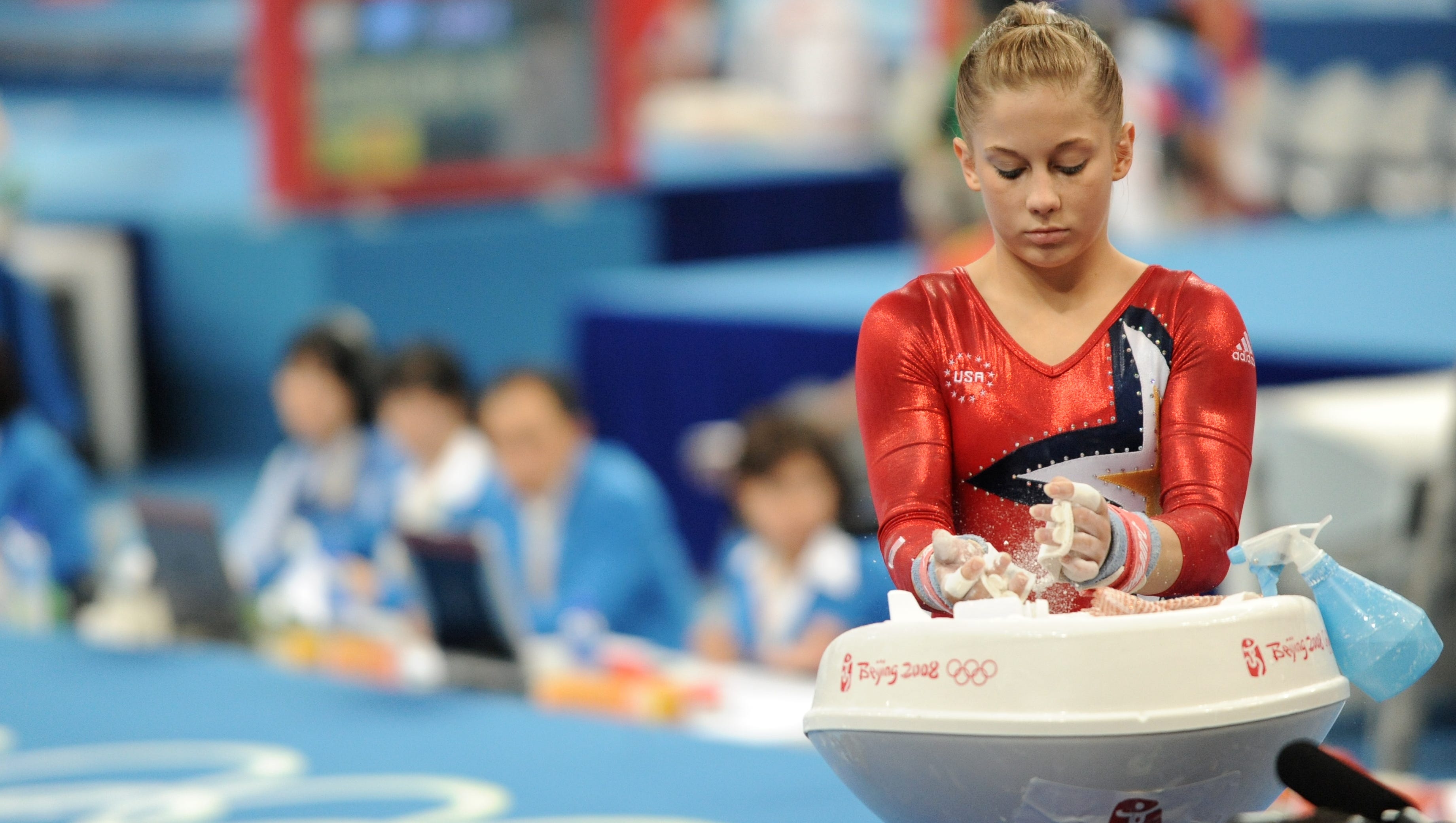 Shawn Johnson answers questions about Olympic gymnastics