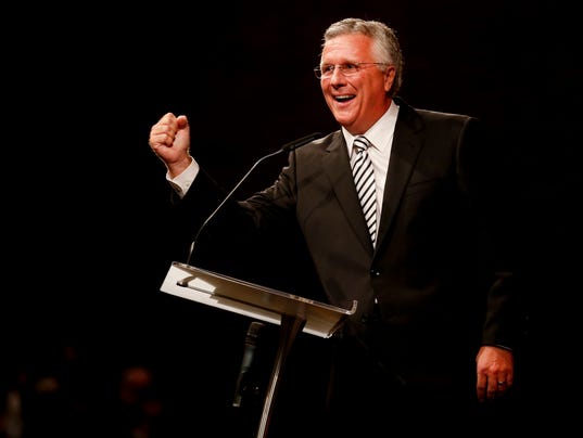 Doug Clay was installed as general superintendent of Assemblies of God