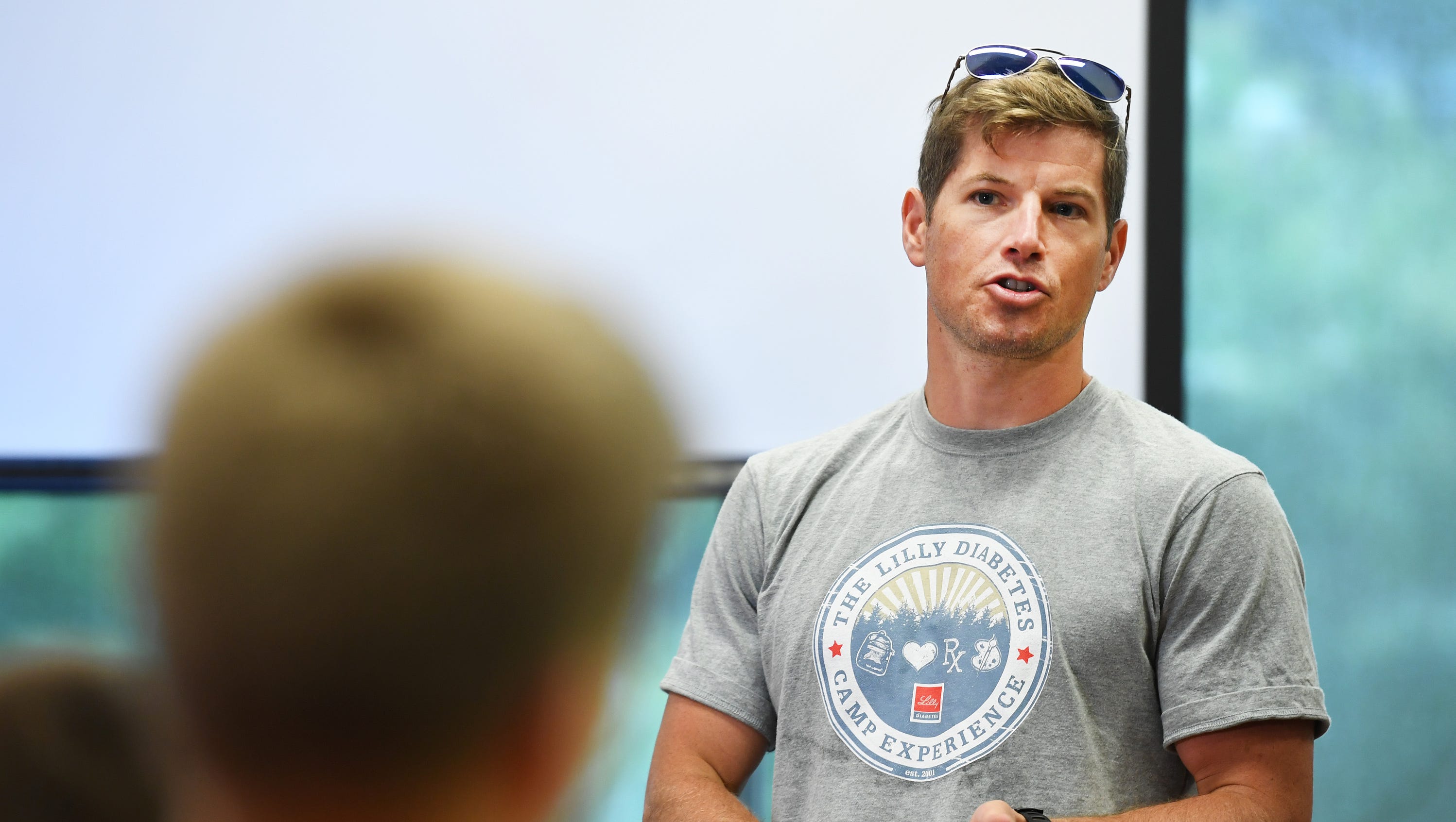 Olympian Kris Freeman inspires kids to reach potential at Camp Buddy