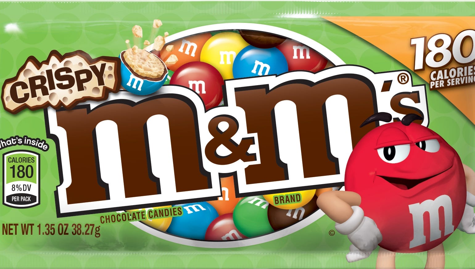 M&M's Crispy makes a comeback
