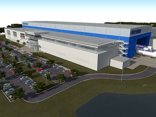 Revealed: Blue Origin's massive Merritt Island rocket factory