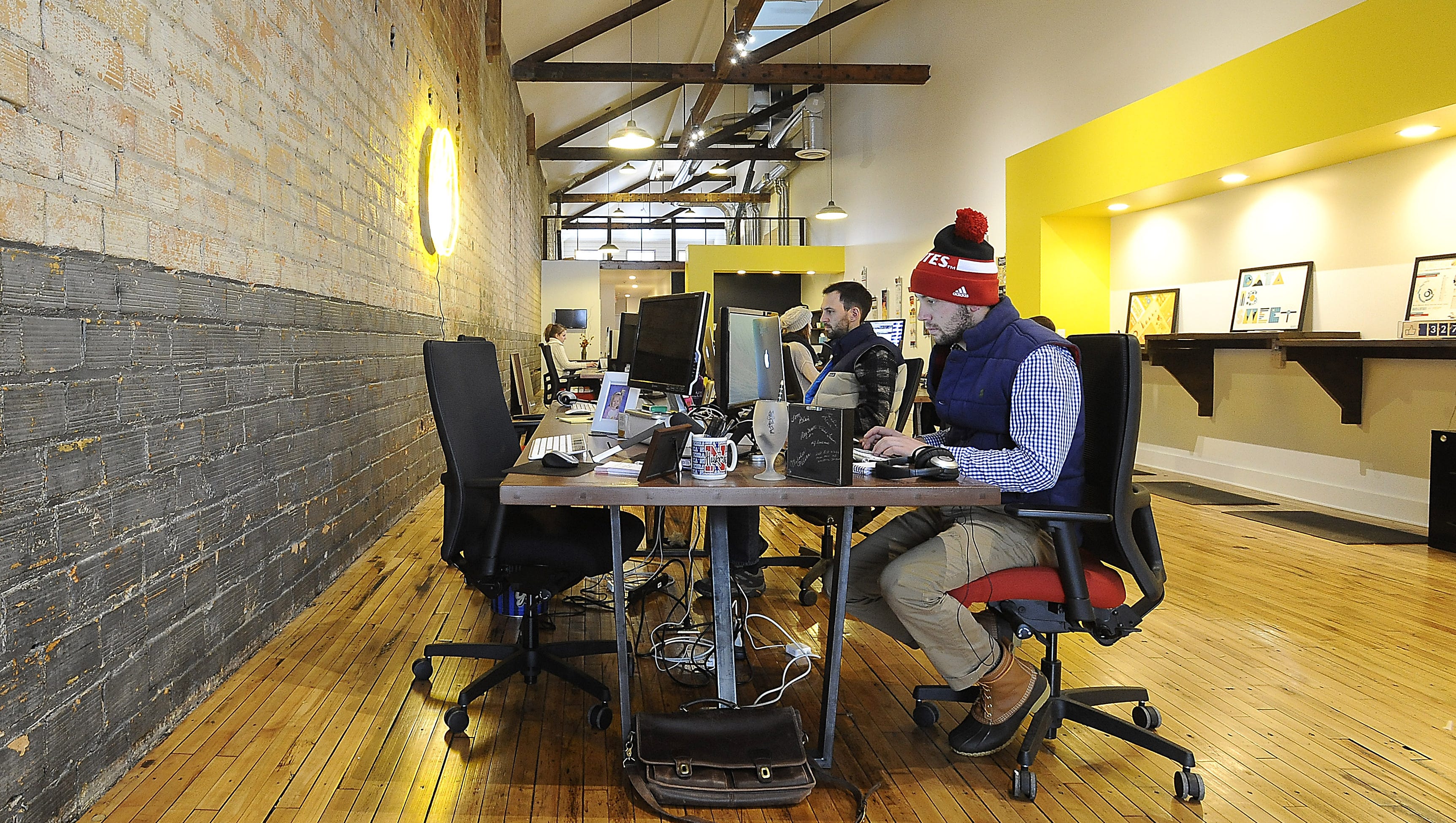 Graphics firm renovates Main Avenue space