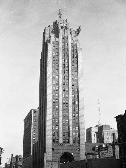 From the Archives: Old banks and Michigan's first drive-in bank