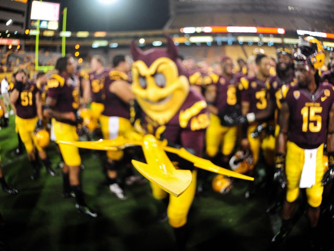 ASU mascot Sparky