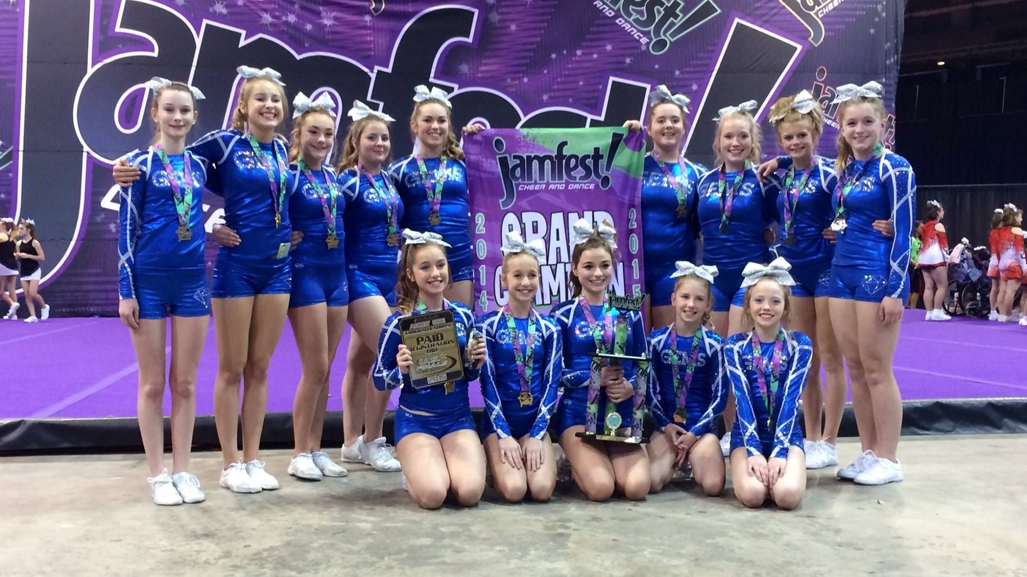 All-Star cheer squad named Grand Champions