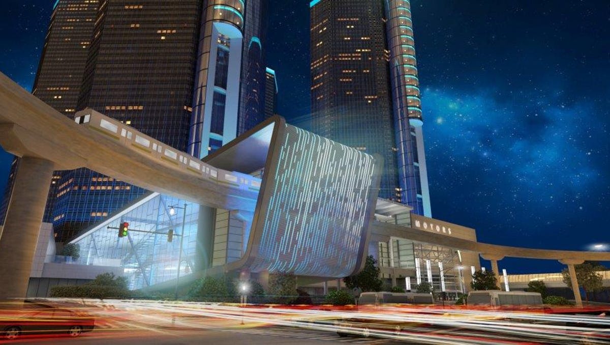 The Renaissance Center through the years