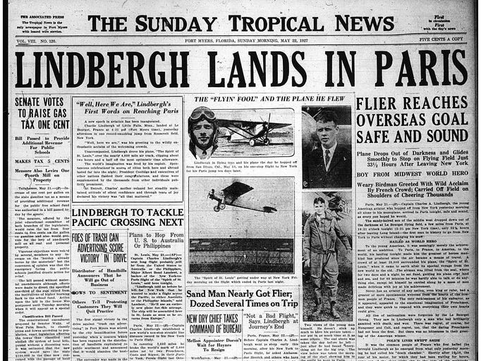 The News-Press Historical Front Pages 1927
