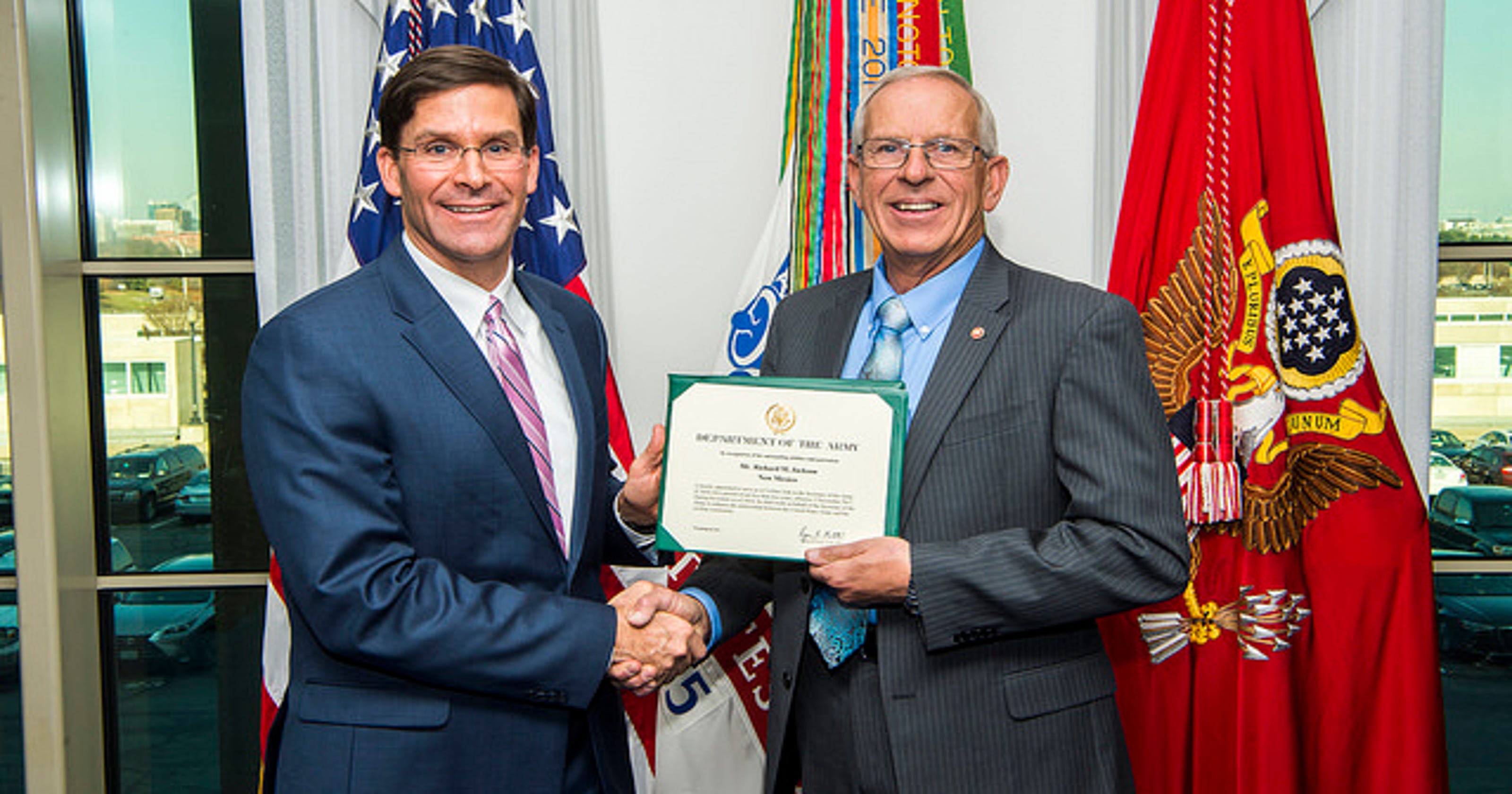 Rick Jackson appointed as civilian aide to the Secretary of the Army