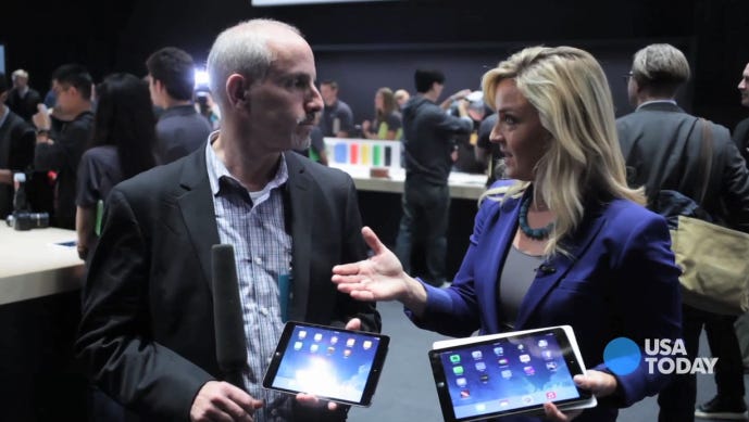 Hands on with the new iPad Air