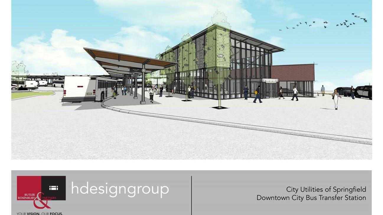 CU shows off planned design of new bus transfer station