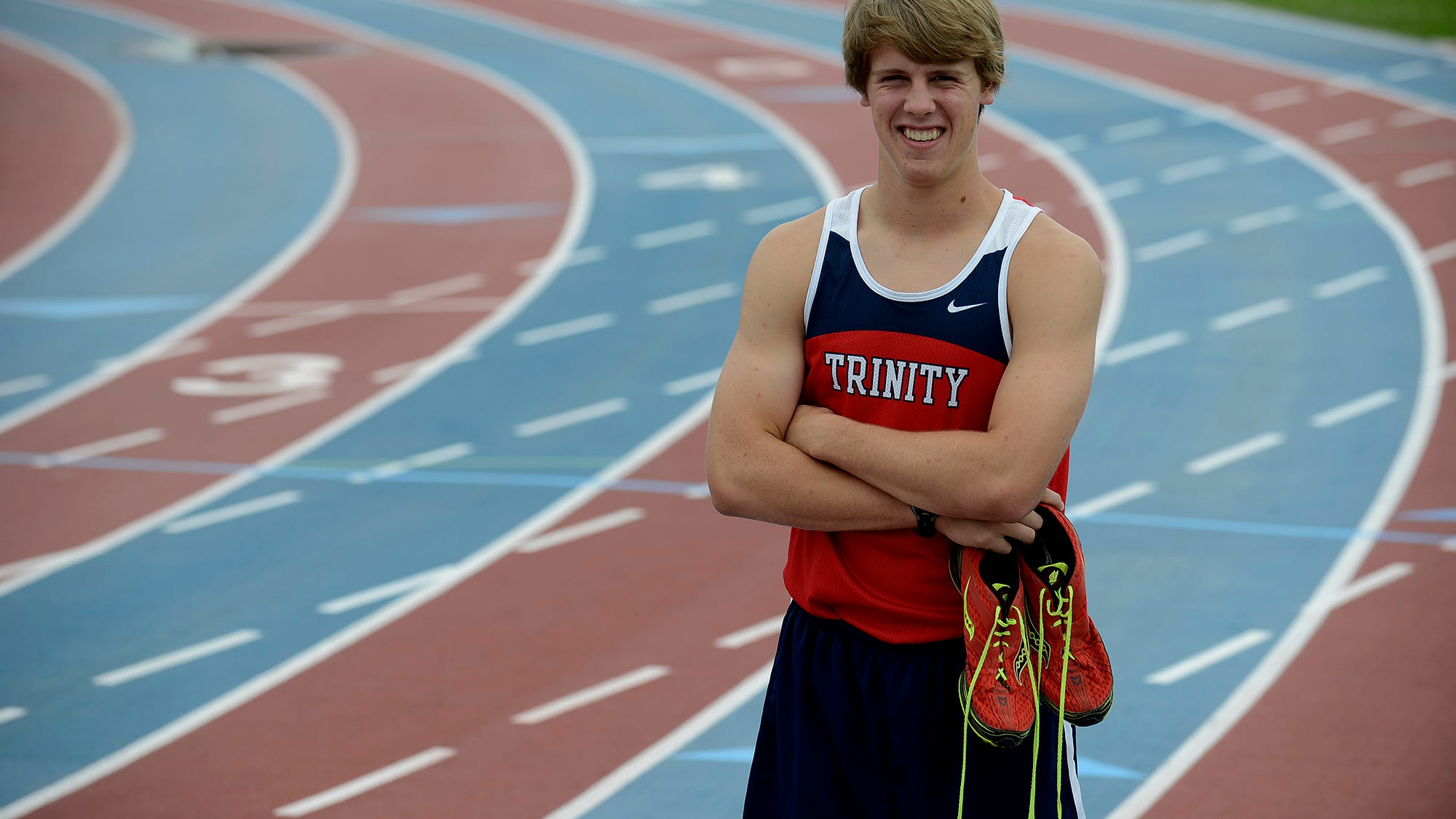 All-Metro track & field boys athlete of the year: Trinity's Wesley Curles