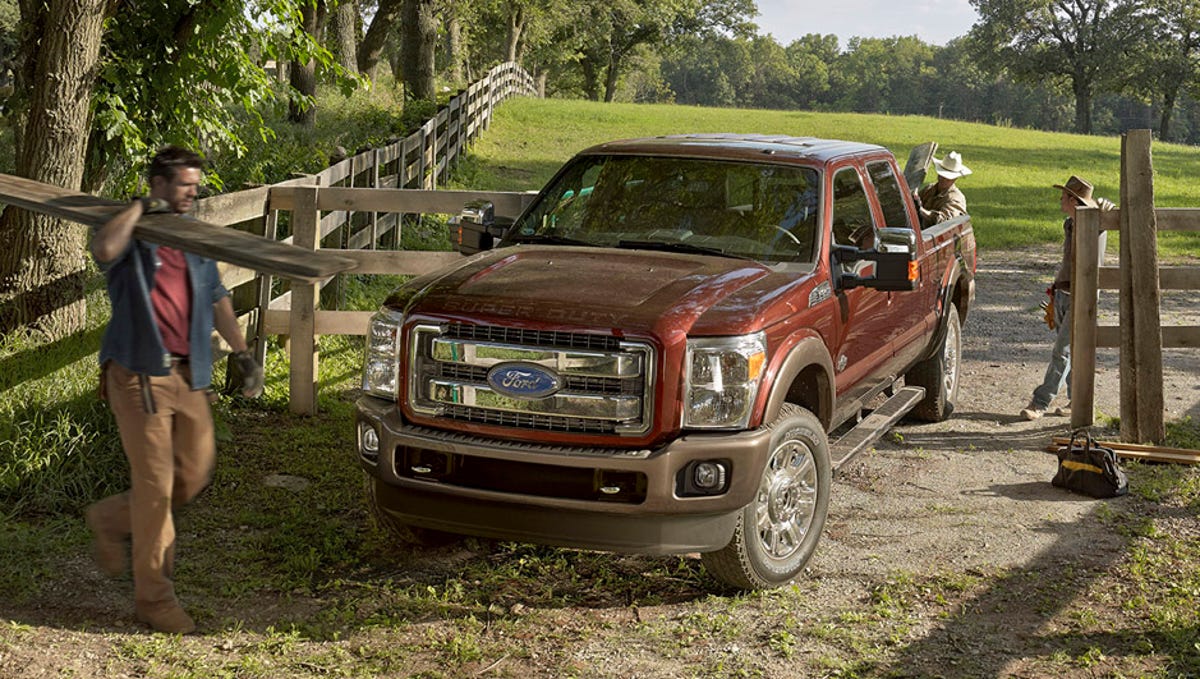 Ford's upgraded King Ranch Super Duty, F-450, diesel