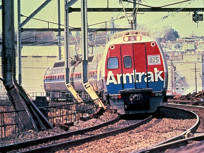 Amtrak interiors through the years