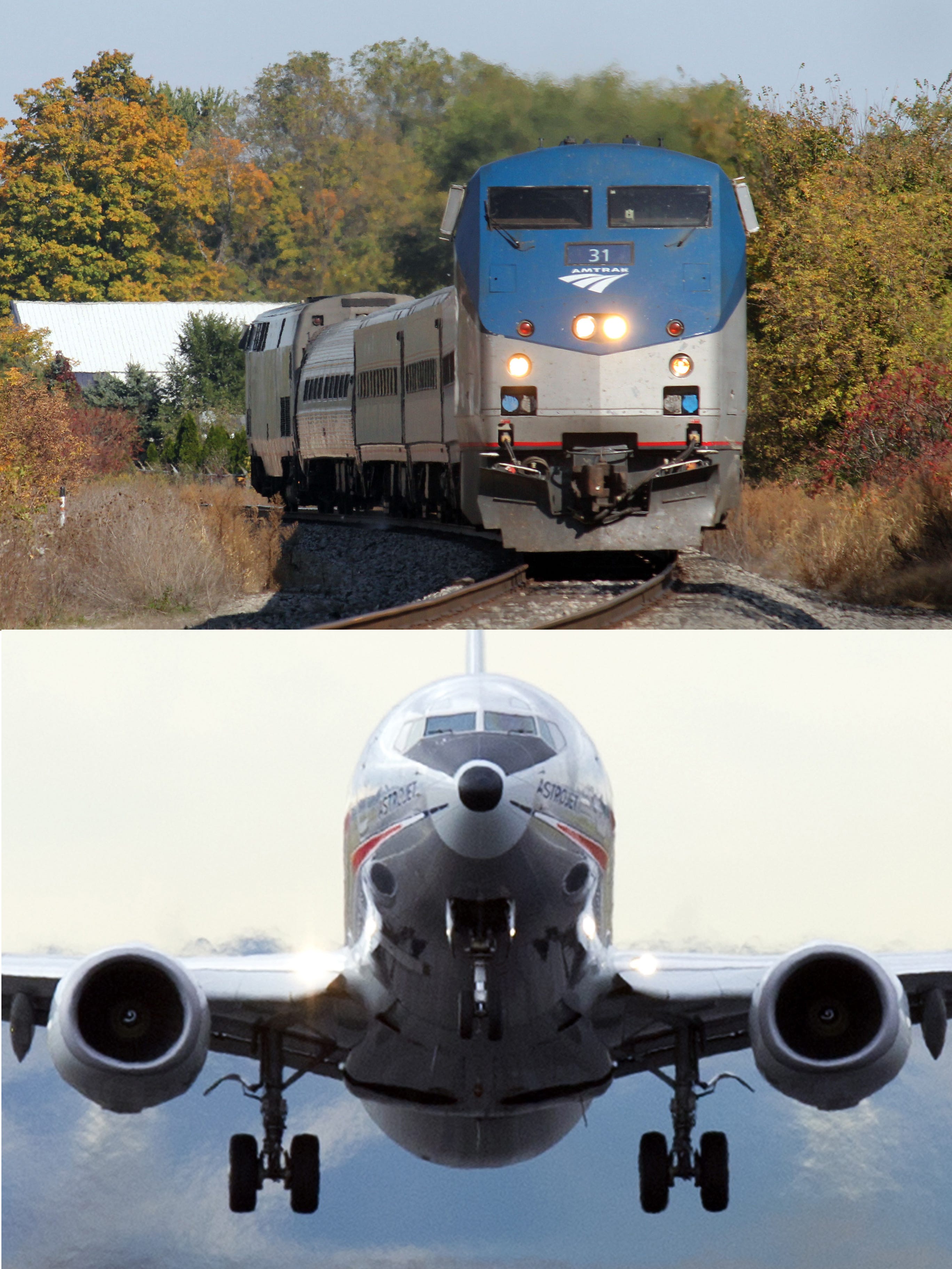 Train or plane? Which is the better choice?