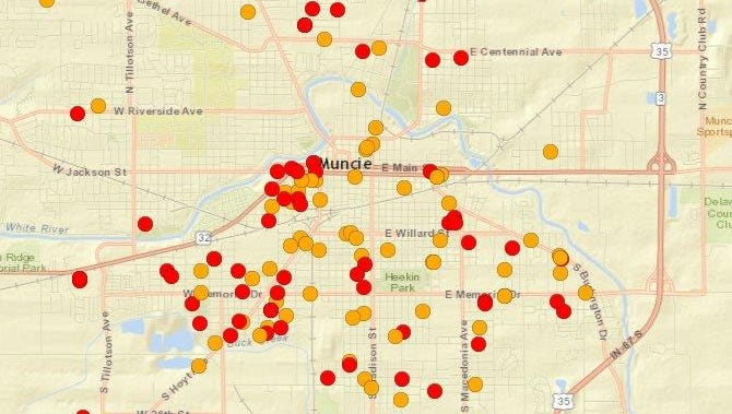 Dozens of toxic meth houses sit empty in Muncie, Indiana