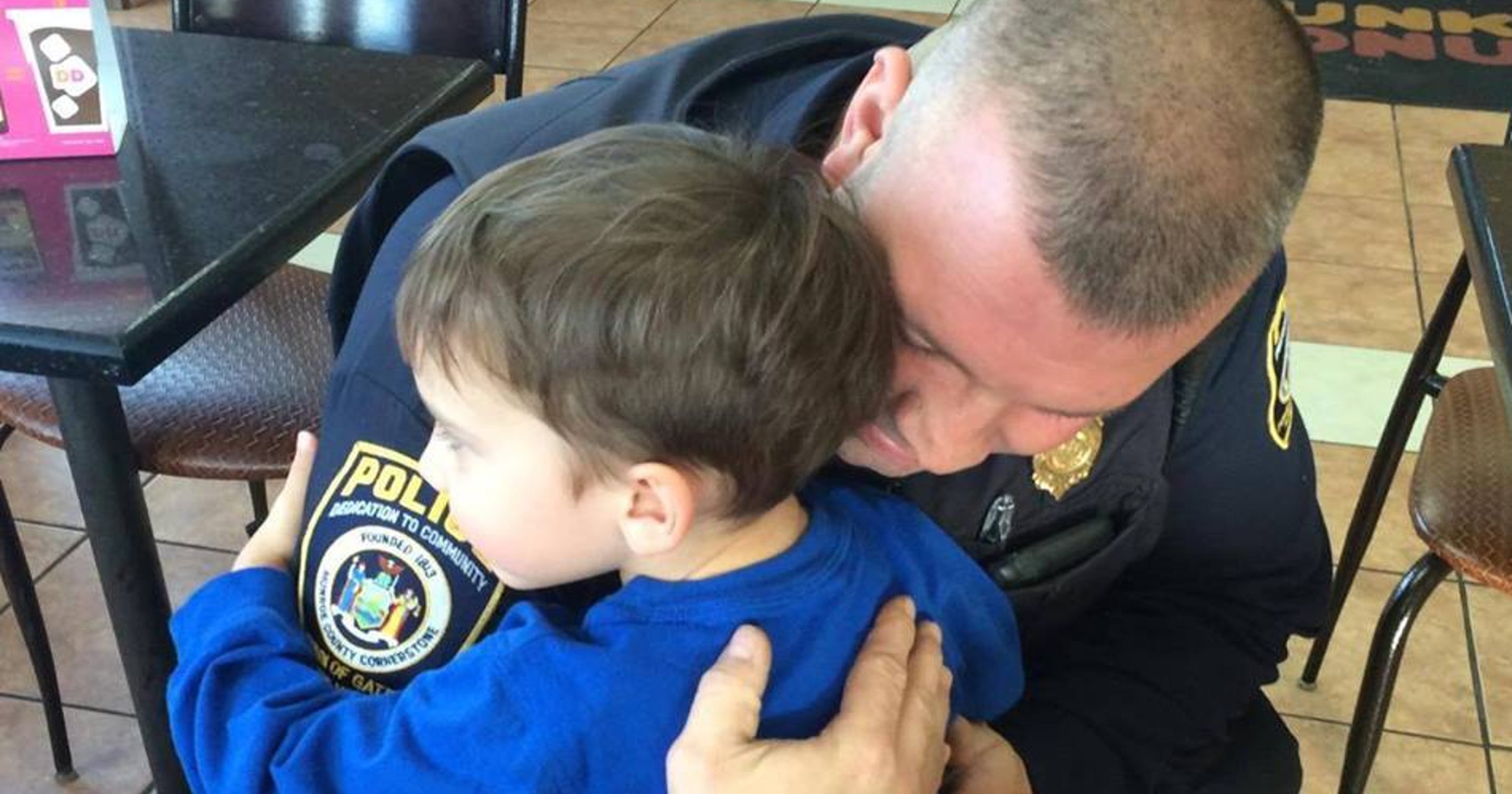 'Hug a Cop' event at Gates Walmart on Saturday