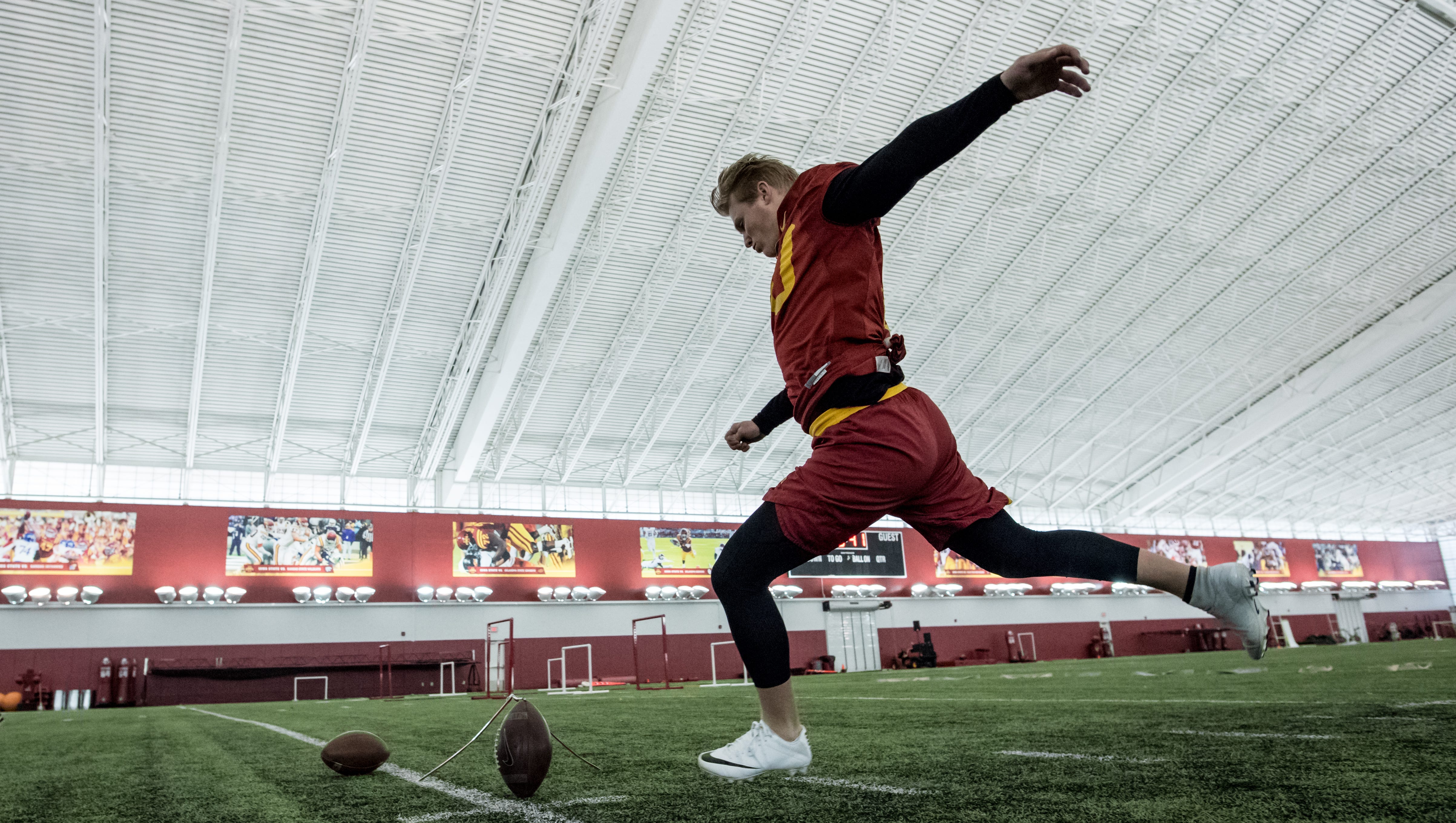 Iowa State's Brayden Narveson balances school and football as a Type-1 ...