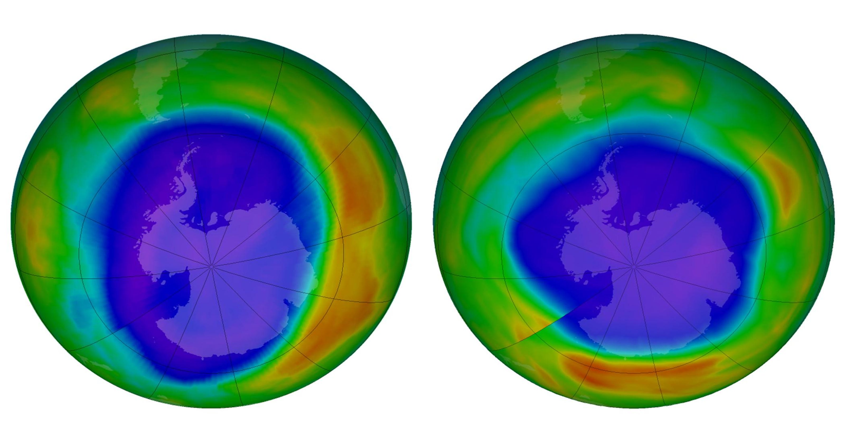 UN says Earth’s ozone layer is healing