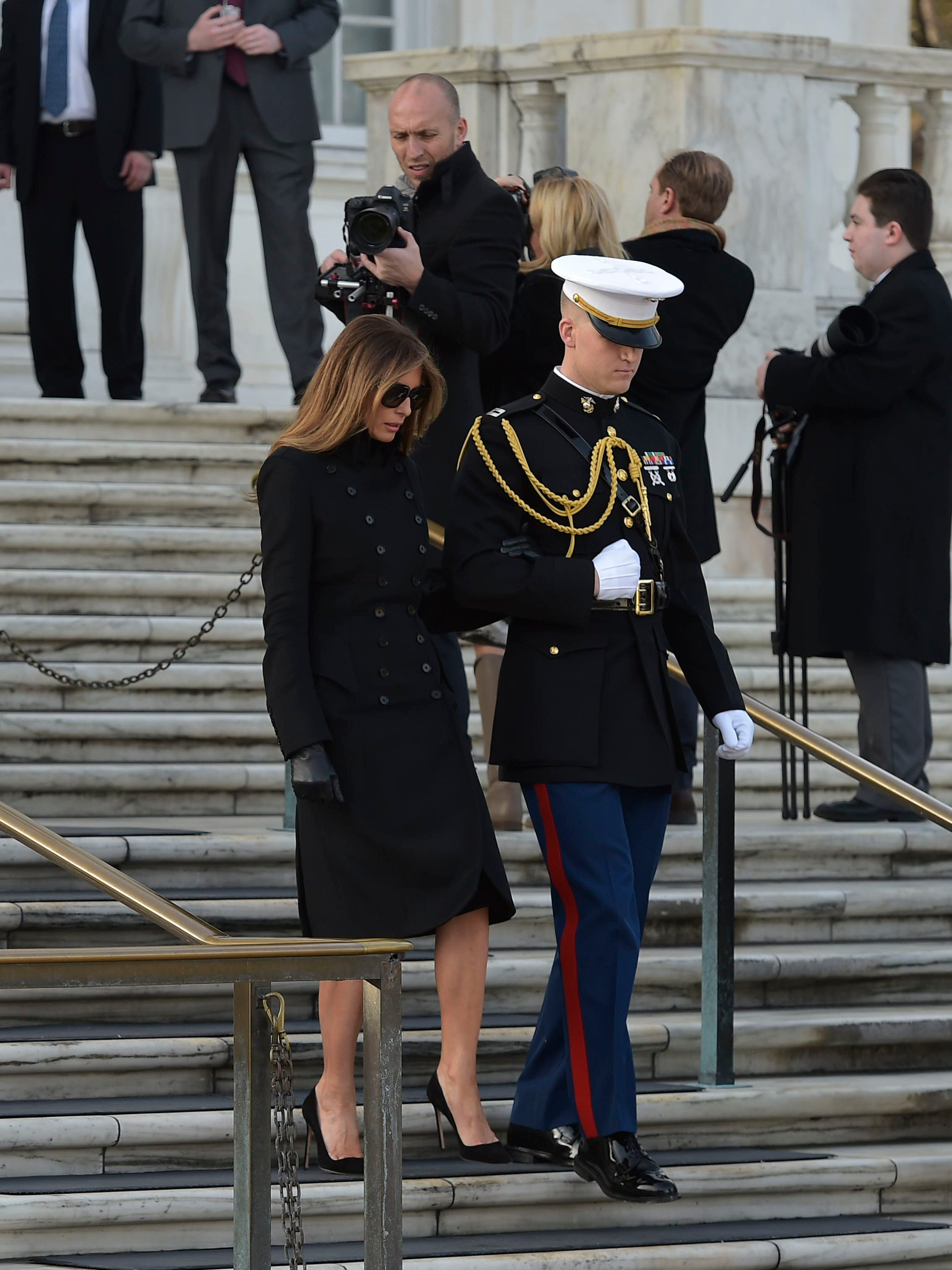All of Melania and Ivanka's Inauguration outfits