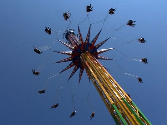 Six Flags Great Adventure ride SkyScreamer stuck after emergency stop