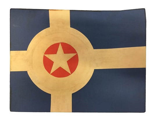 Someone altered the Indianapolis flag
