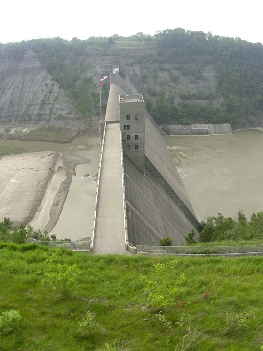 Rock solid, Mount Morris Dam does its job