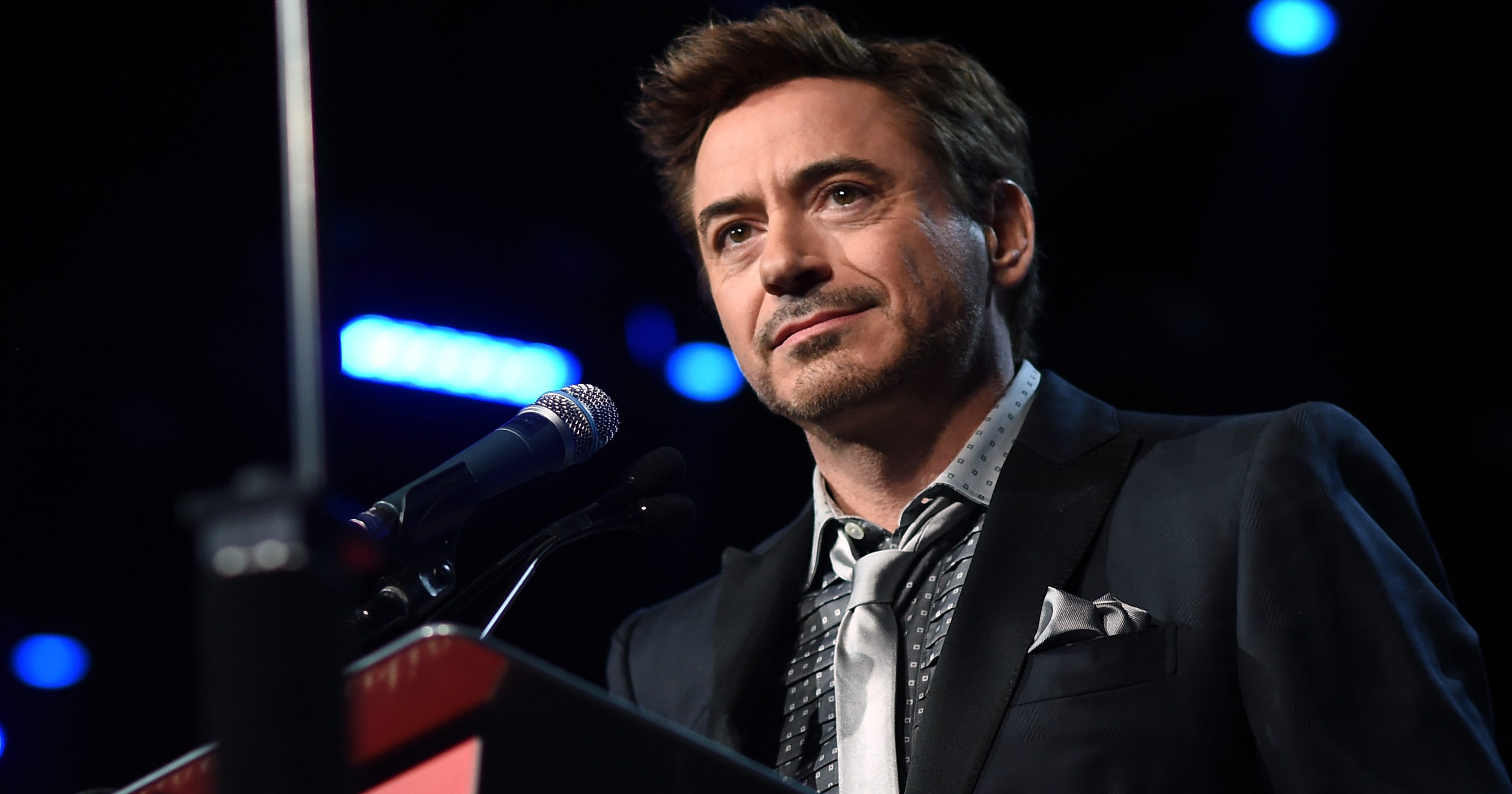 Robert Downey Jr. delivers bionic Iron Man arm to boy