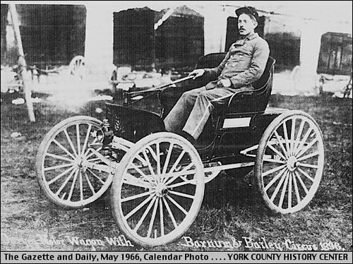 first-auto-to-york-in-1896