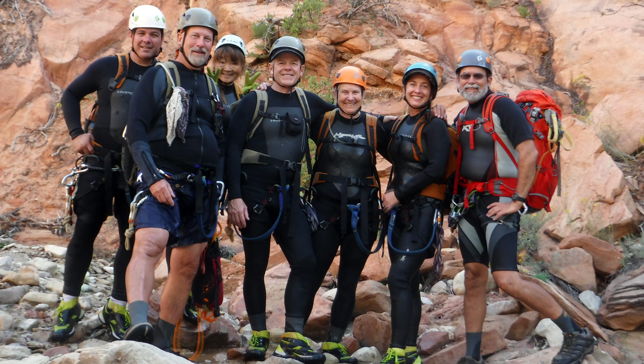 This is the last image of these 7 hikers alive