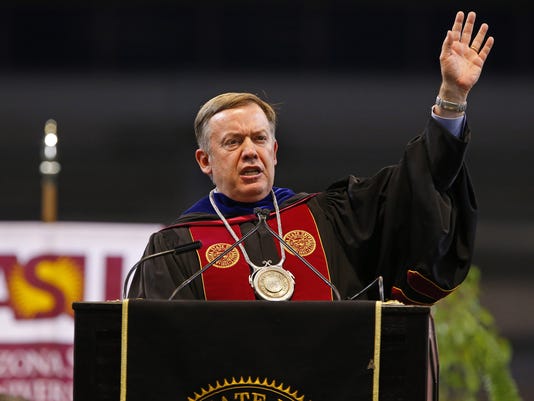 ASU President Crow gets $150K bonus, NAU, UA leaders get $35k