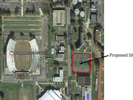 FAMU's planned student service center will be built on Wahnish Way